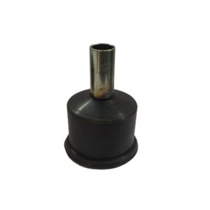 51mm Inox Rubber End cap with steel rod 18mm – Milkwell Milking Systems
